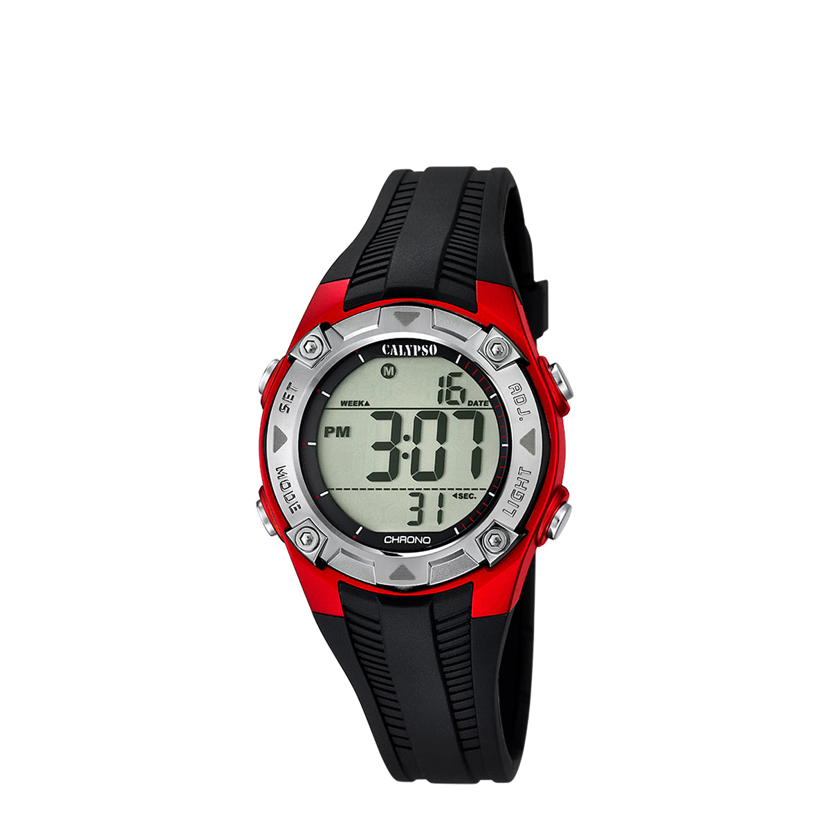 Calypso K5685/6 Digital Black Plastic Strap Watch for Men – Time Depot