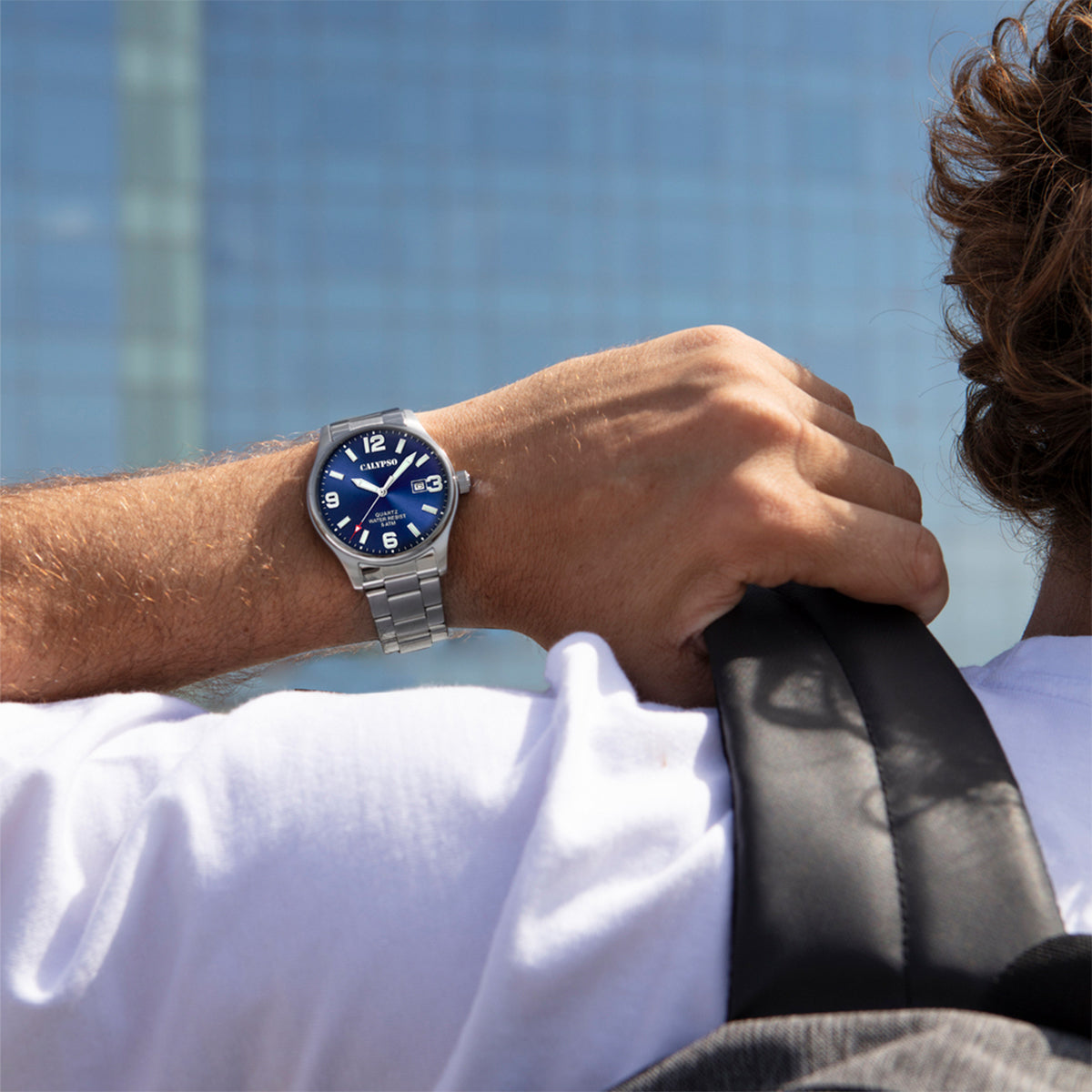 Calypso K5860/3 Analog Silver Stainless Steel Strap Watch for Men ...