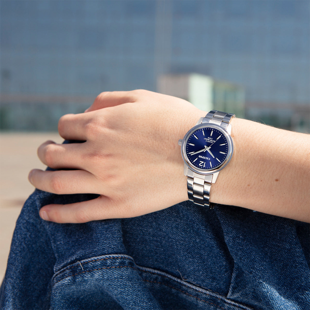 Calypso K5865/3 Analog Silver Stainless Steel Strap Watch for Women ...