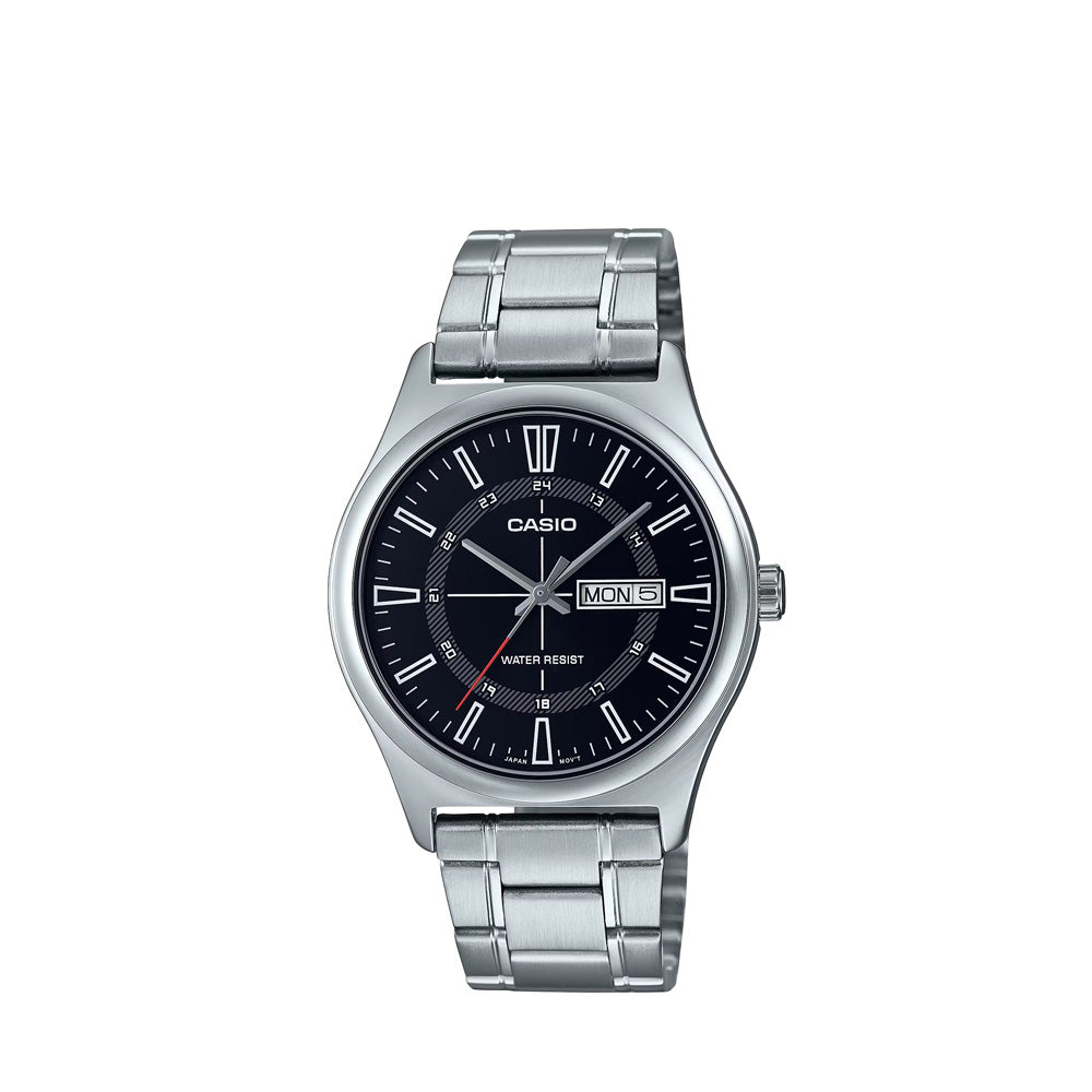 Casio MTP-V006D-1CUDF Analog Silver Stainless Steel Strap Watch For Me ...