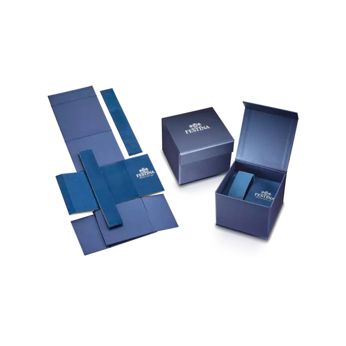 Festina F20492/3 Chronograph Gold Stainless Steel Strap Watch For Men ...