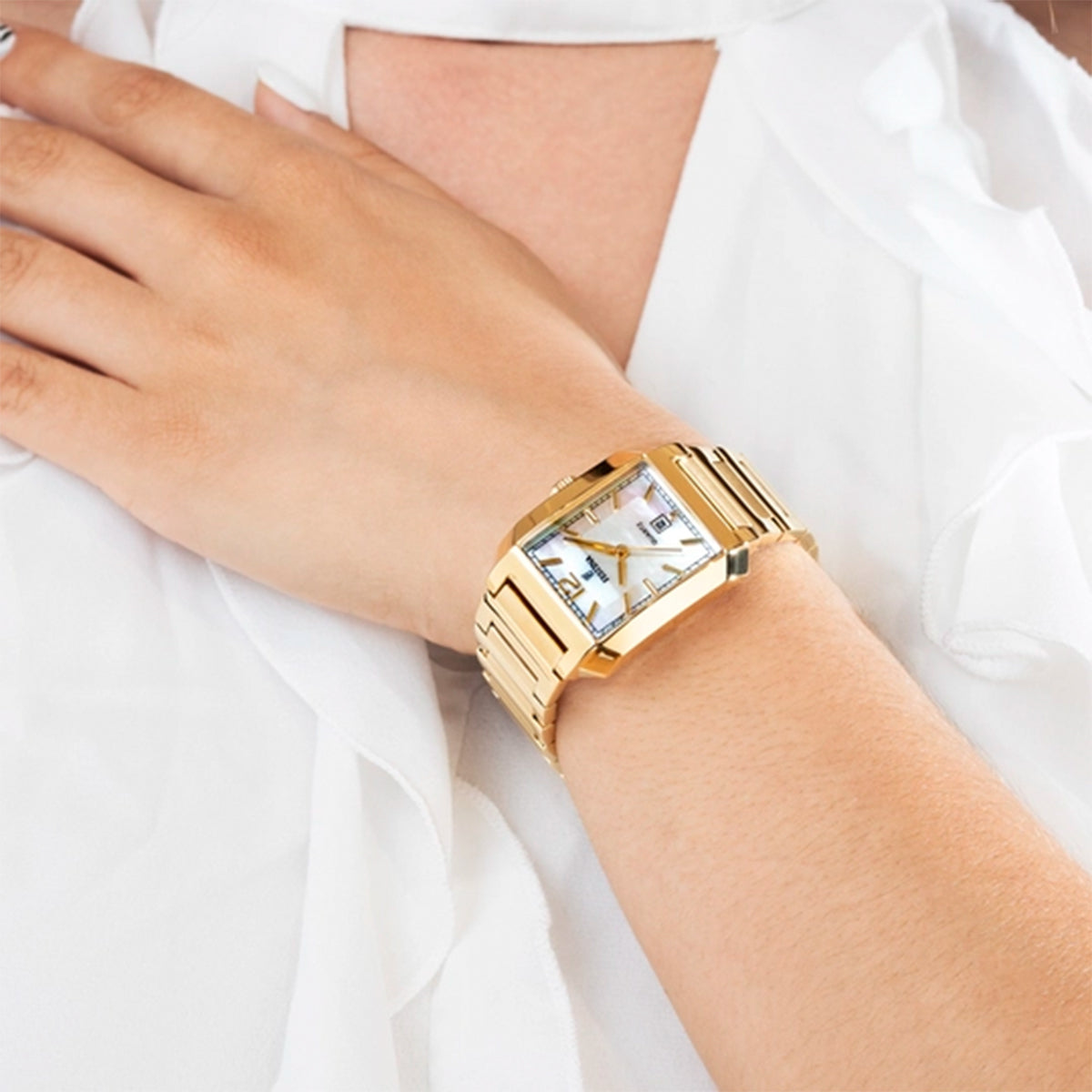 Festina F20680/2 Analog Gold Stainless Steel Strap Watch For Women ...