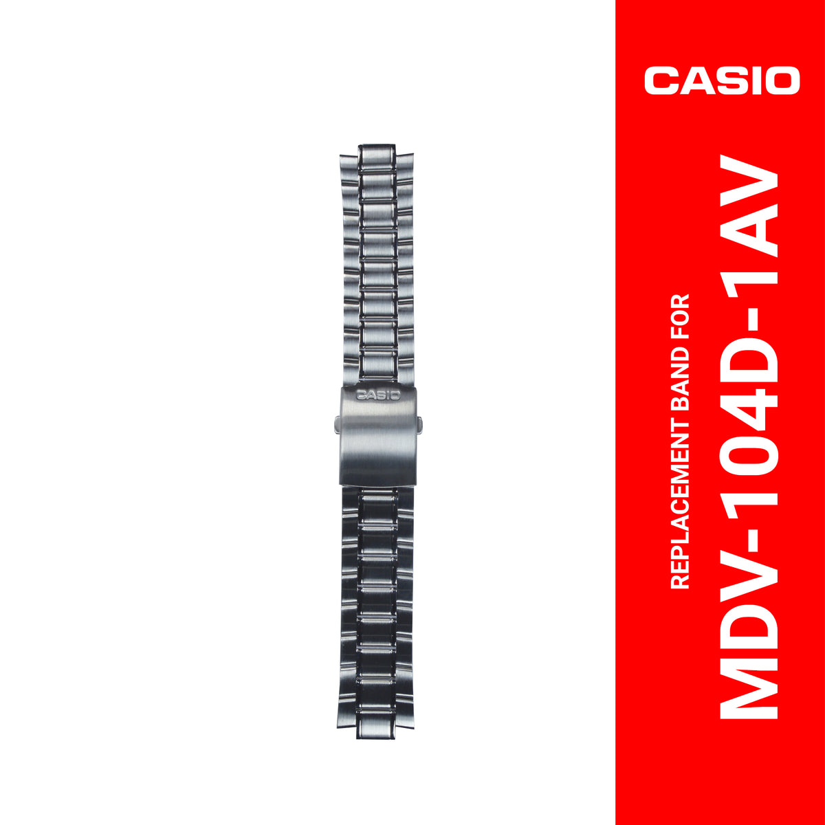 Casio (10300115) Genuine Factory Replacement Stainless Steel Band ...