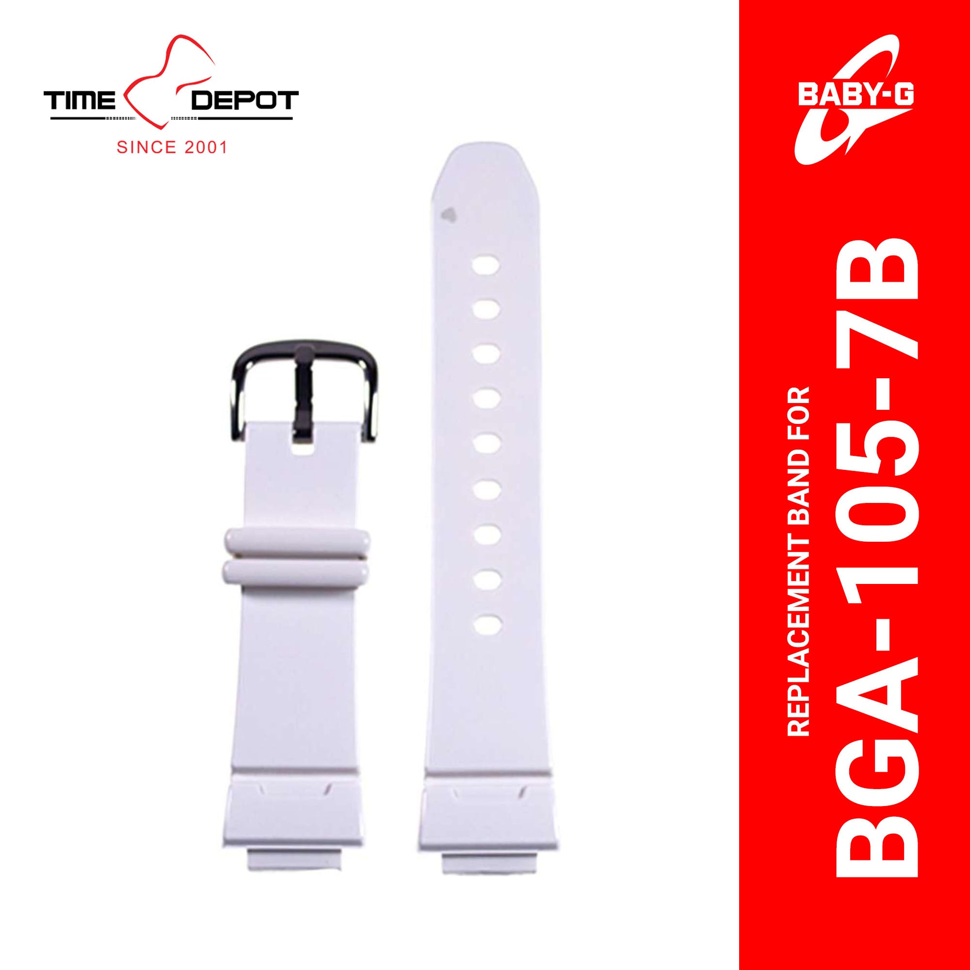 Casio Baby G 10355085 Genuine Factory Replacement Watch Resin Band W Casio Baby G 10355085 Genuine Factory Replacement Watch Resin Band W