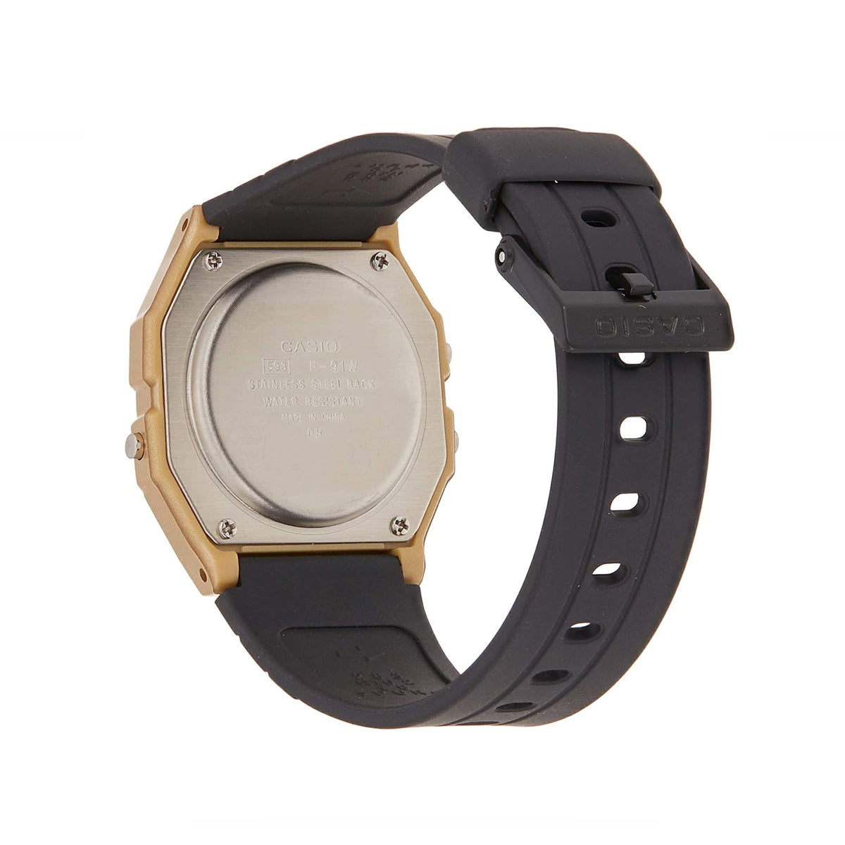 Casio F-91WM-9ADF Black Digital Resin Strap Watch For Men – Time Depot