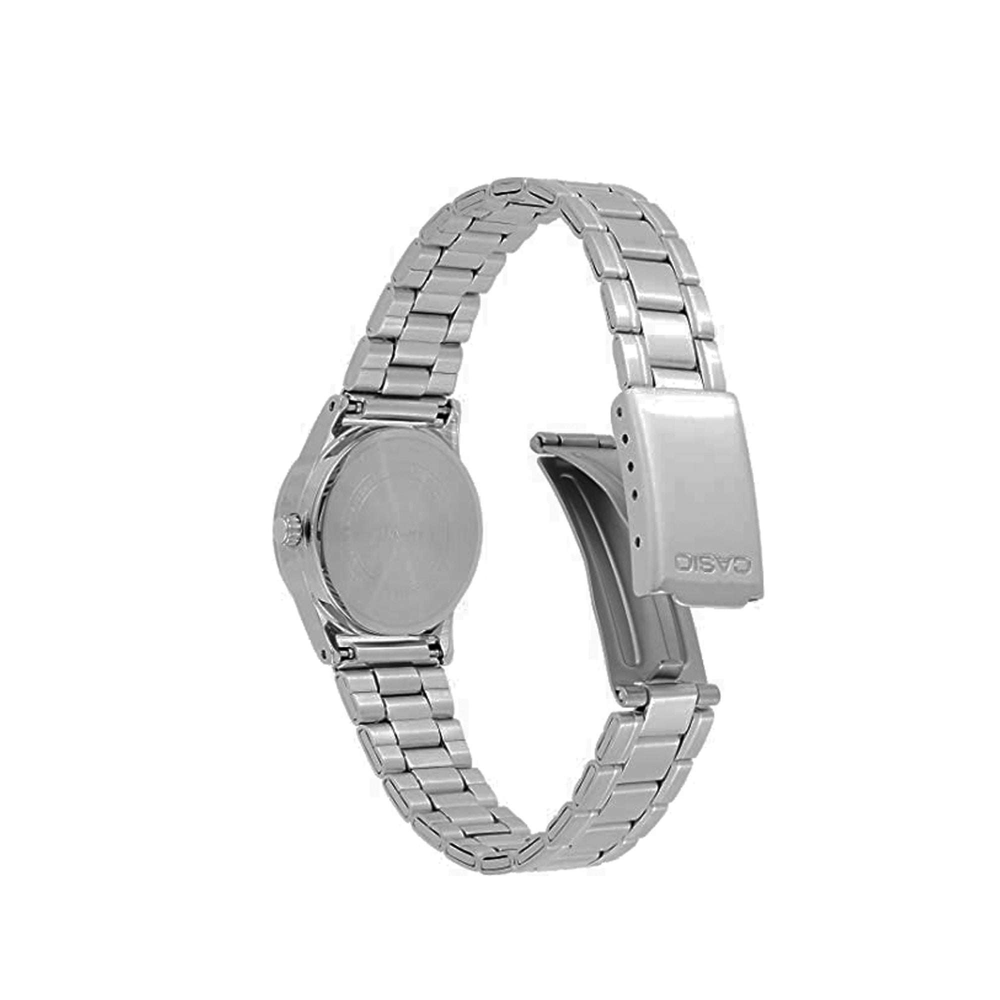 Casio LTP-V006D-7BUDF Silver Analog Stainless Steel Strap Watch For Wo ...