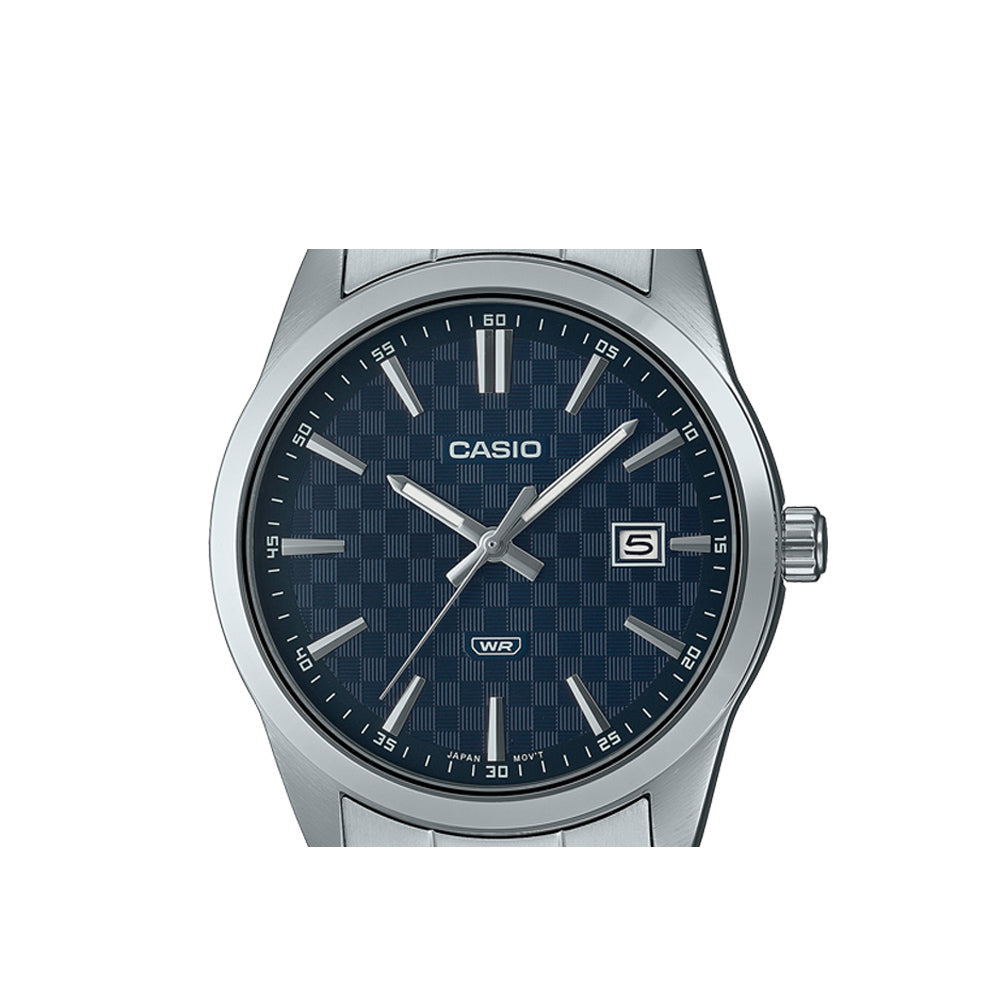 Casio MTP-VD03D-7AUDF Analog Silver Stainless Steel Strap Watch For Me ...
