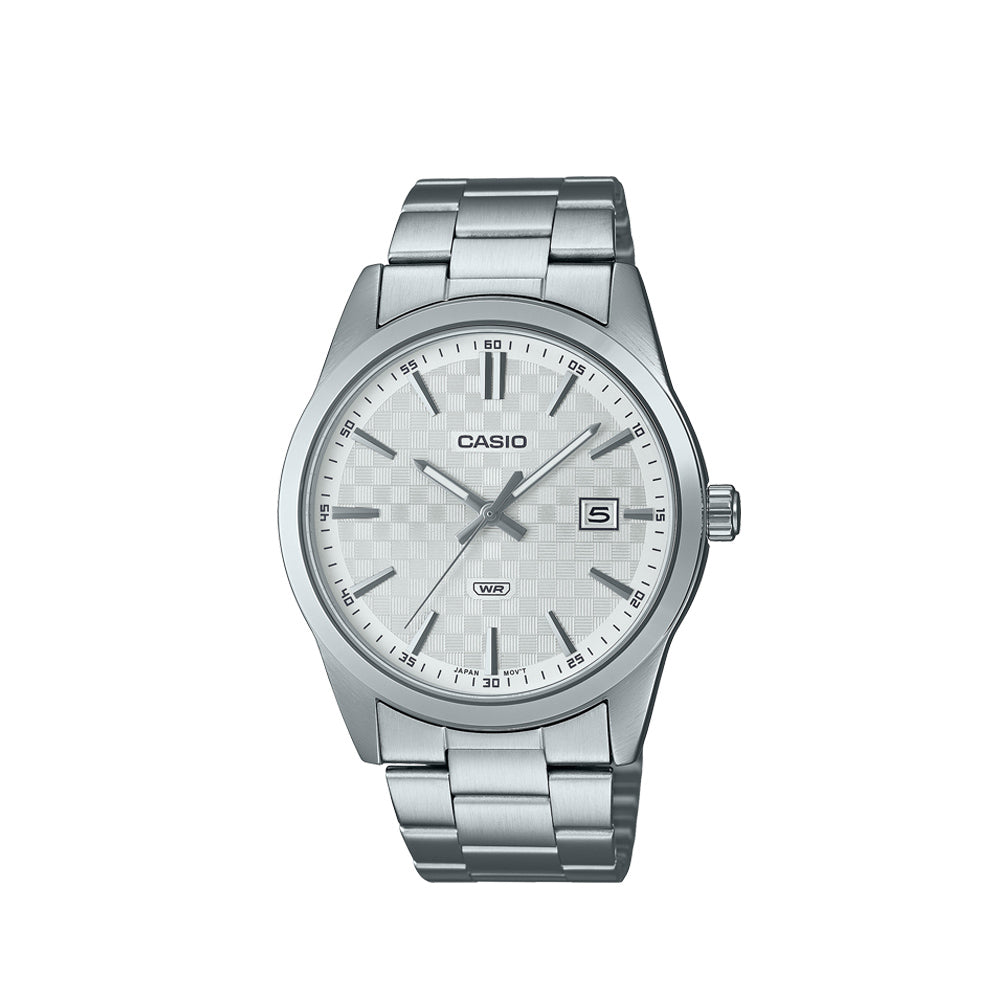 Casio MTP-VD03D-7AUDF Analog Silver Stainless Steel Strap Watch For Me ...