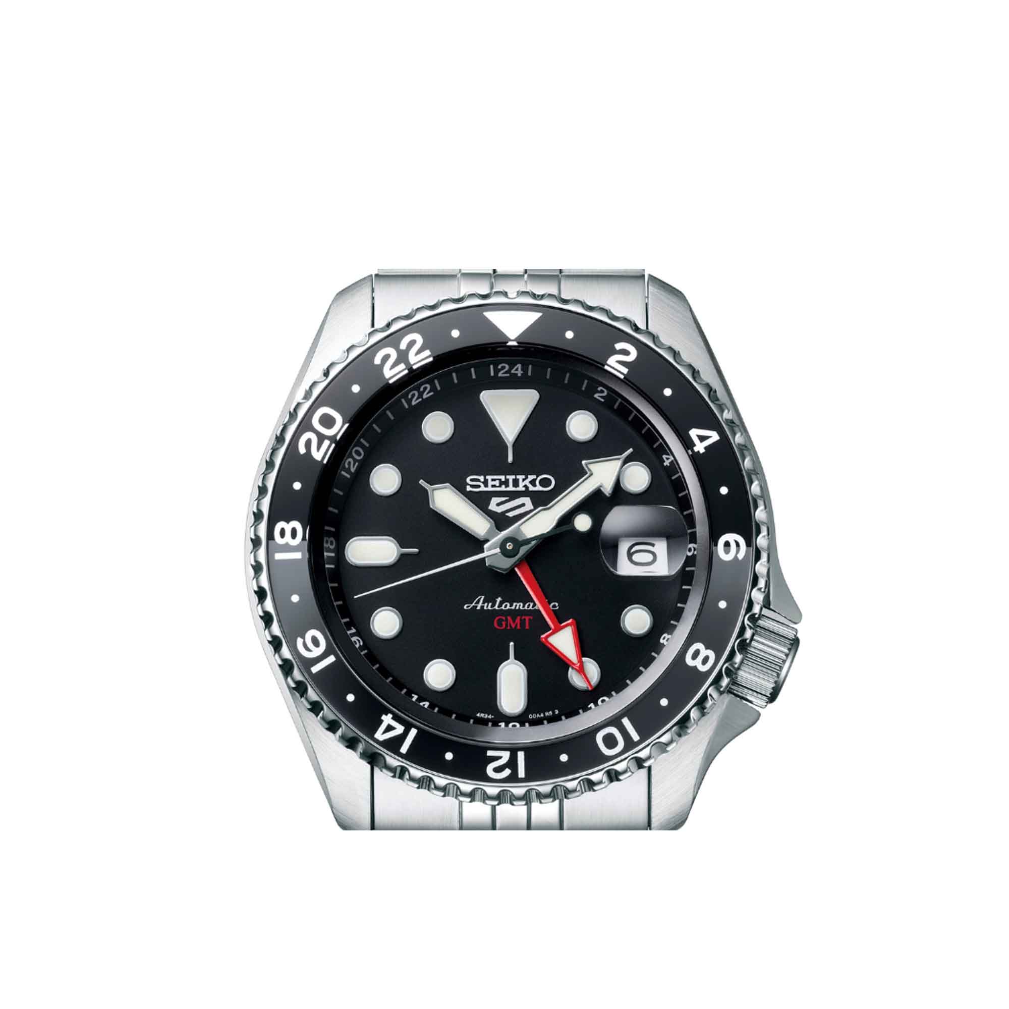 Seiko 5 Sports SSK001K1 Silver Automatic Stainless Steel Strap Watch F ...